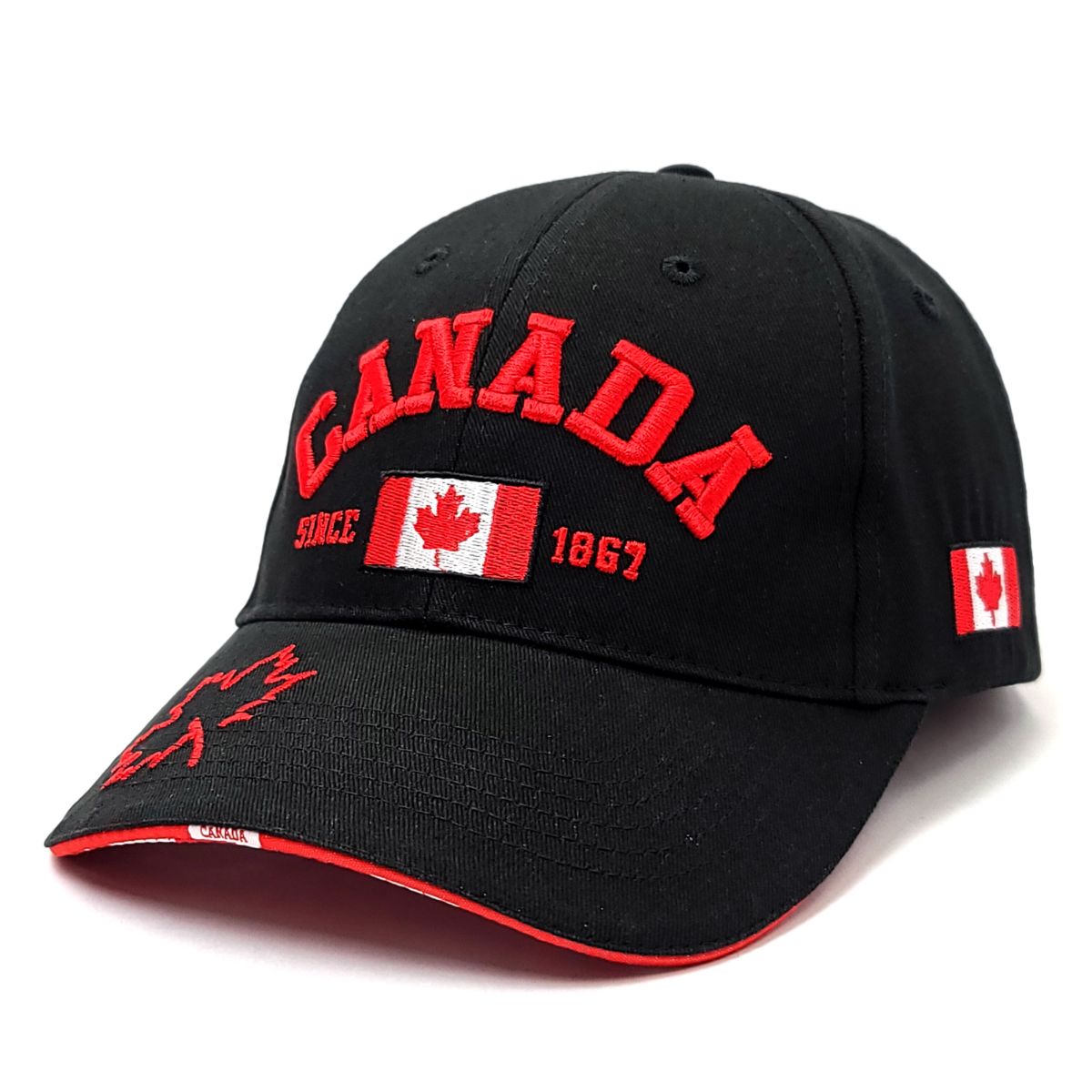Canada Since 1867 Cap, Multi-Coloured, Adjustable – K&K Cap & Hat Wholesale